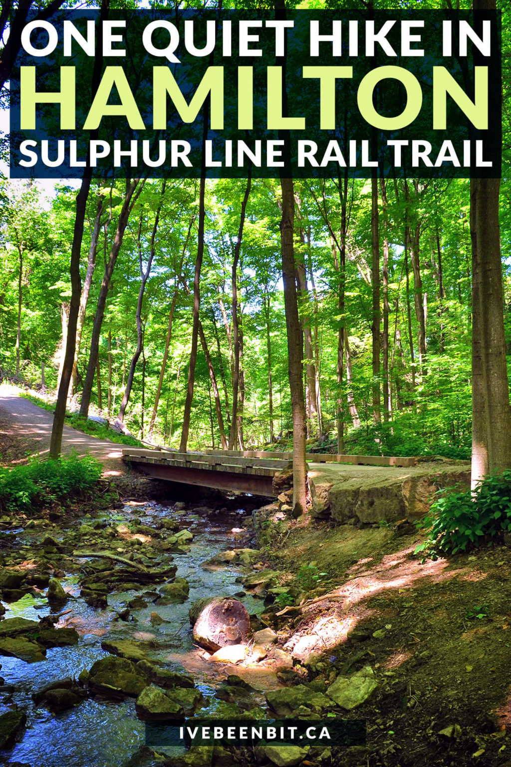 Hiking Hamilton: Sulphur Line Rail Trail » I've Been Bit! Travel Blog